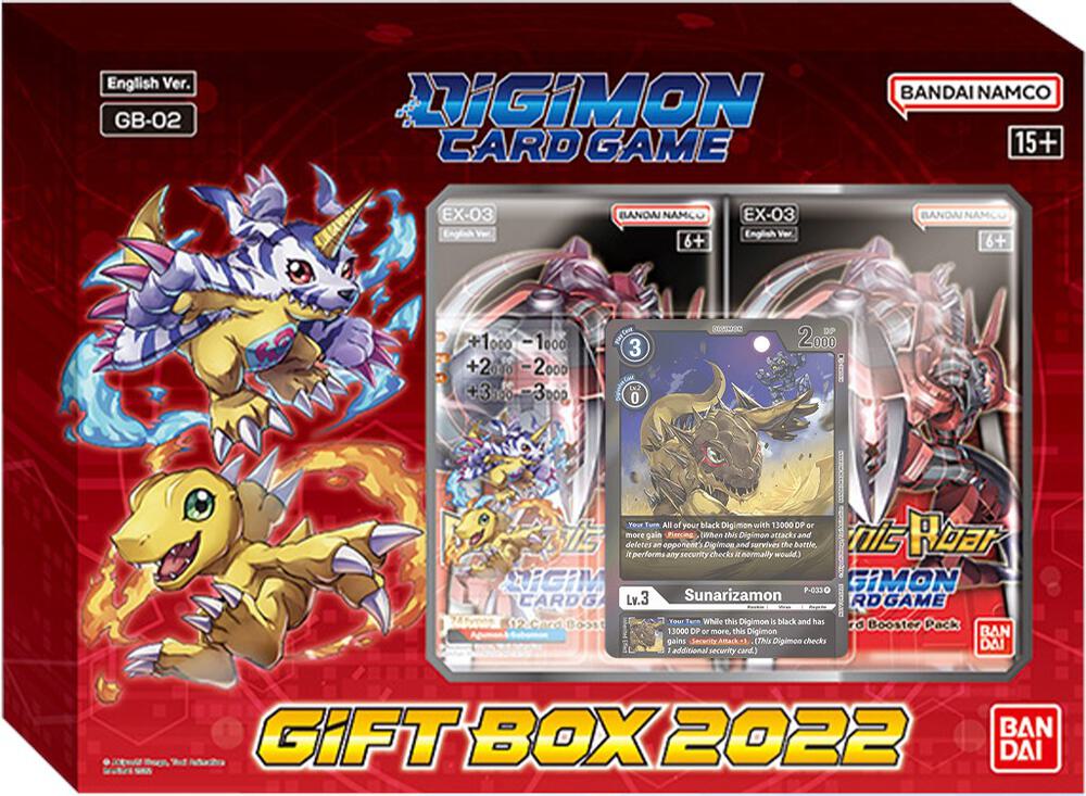 Gift Box 2022: Veemon & Wormmon - Draconic Roar - Digimon Card Game ...