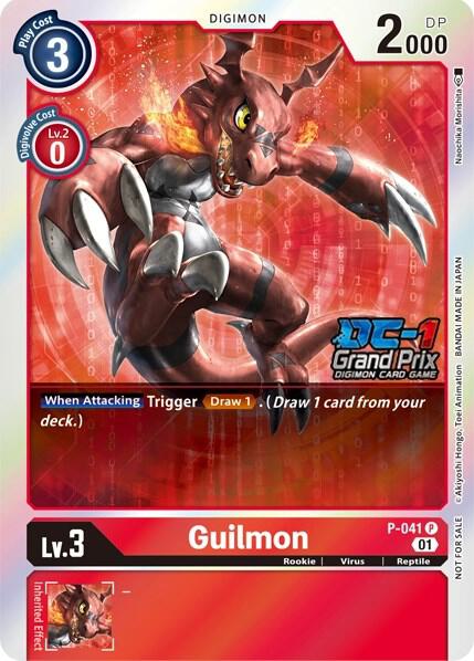 Guilmon (DC-1 2022 Stamped) - Digimon Promotion Cards - Digimon Card ...