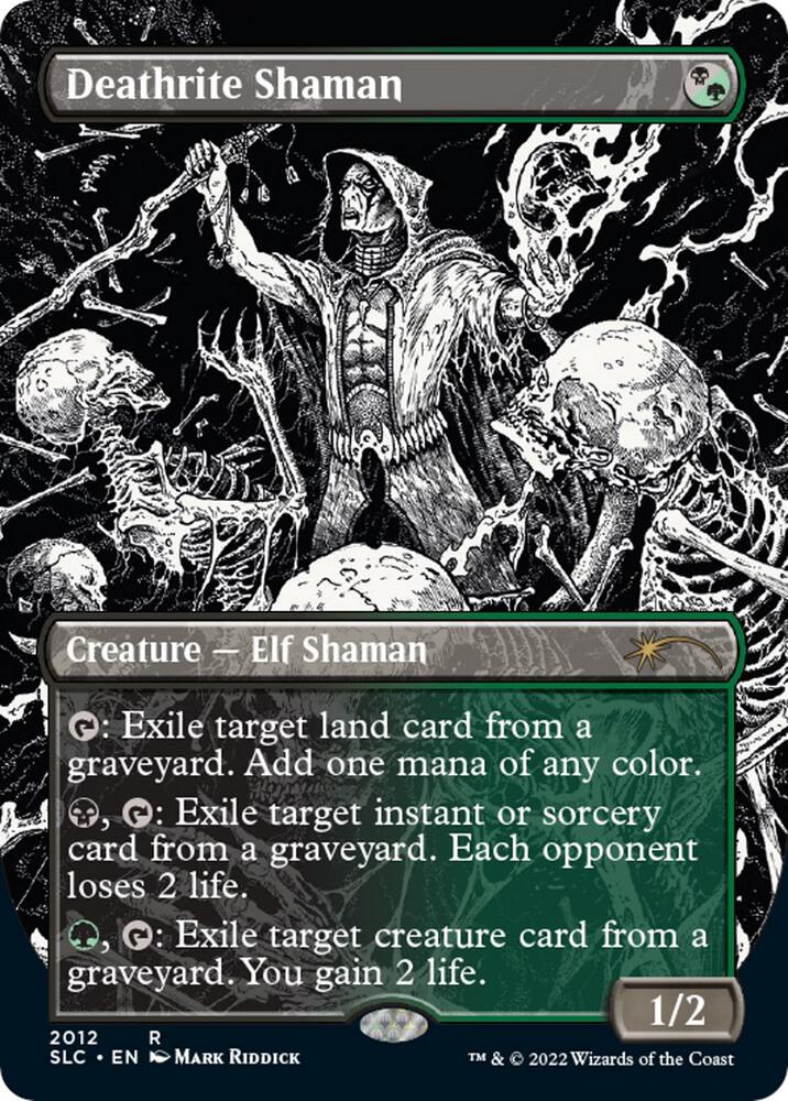 Deathrite Shaman - Secret Lair Countdown Kit - Magic: The Gathering ...