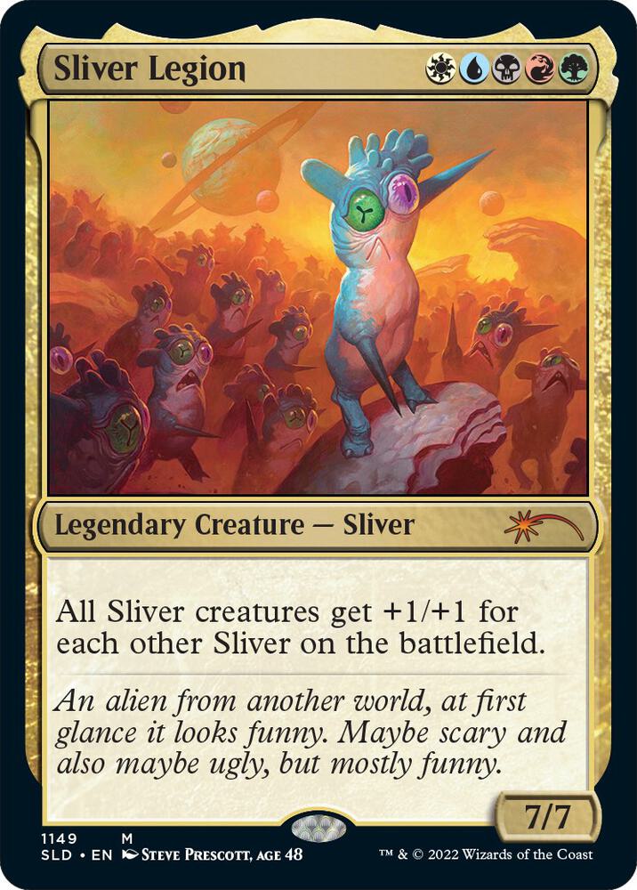Sliver Legion (1149) - Secret Lair Drop Series - Magic: The Gathering ...