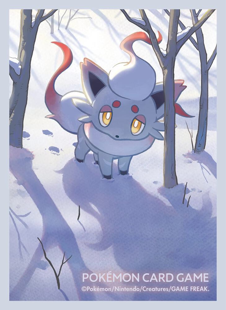Pokemon TCG: Pokemon Center Japan Exclusive Card Sleeves - Hisuian Zorua (64-Pack) - Pokemon ...