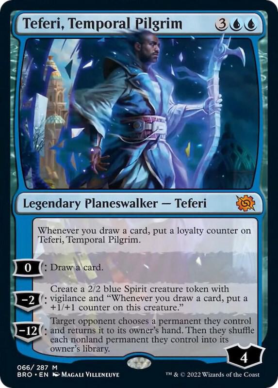 Teferi, Time Raveler - War of the Spark - Magic: The Gathering ...
