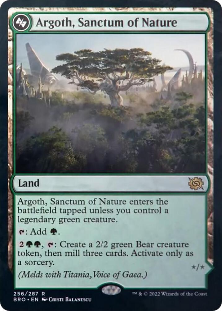Argoth, Sanctum of Nature - The Brothers' War - Magic: The Gathering ...