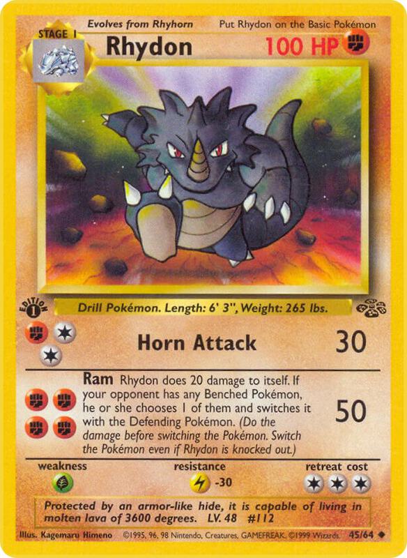 Rhydon - Jungle - Pokemon - TCGplayer.com