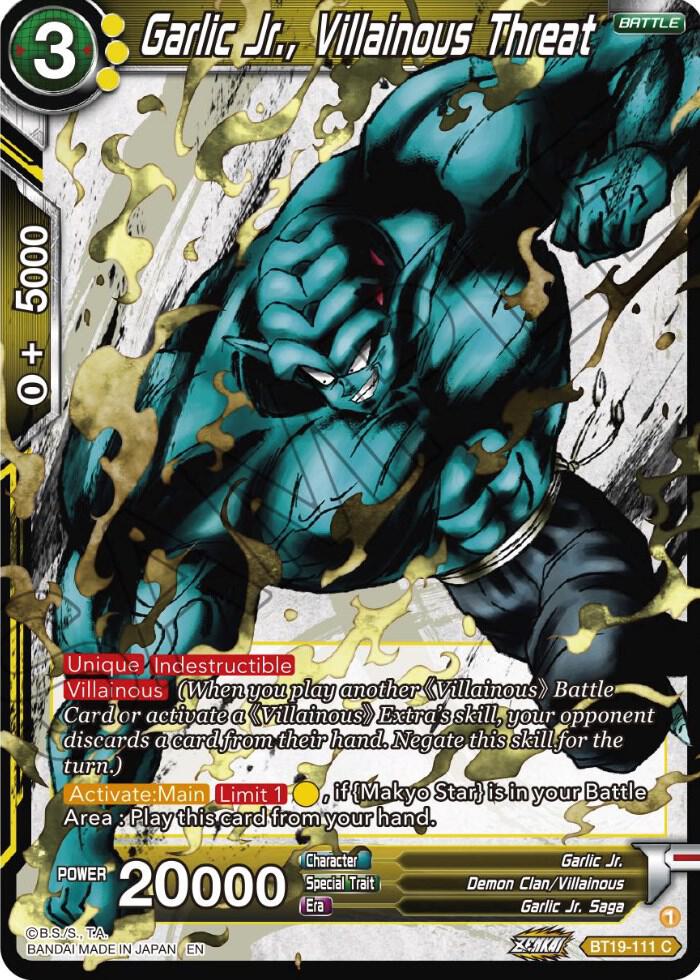 Garlic Jr., Villainous Threat - Fighter's Ambition - Dragon Ball Super ...