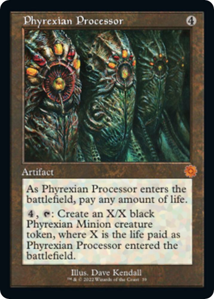 Phyrexian Processor - The Brothers' War: Retro Frame Artifacts - Magic ...