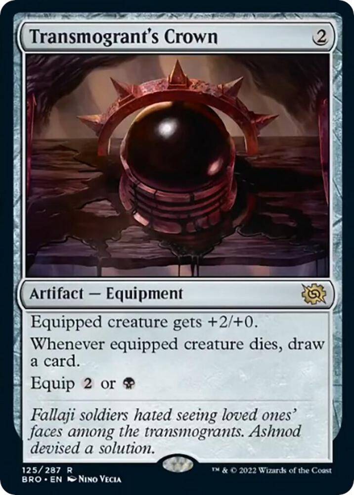 Transmogrant's Crown - The Brothers' War - Magic: The Gathering ...