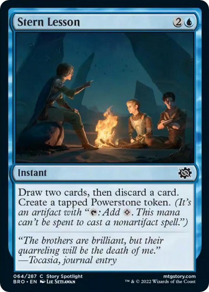 Urza, Powerstone Prodigy - The Brothers' War - Magic: The Gathering ...