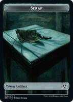 Scrap // Phyrexian Myr Double-Sided Token - Commander: The Brothers ...