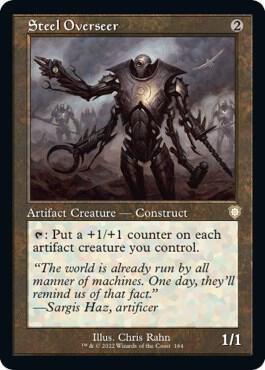 Steel Overseer (Retro Frame) - Commander: The Brothers' War - Magic ...