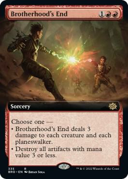 Brotherhood's End (Extended Art) - The Brothers' War - Magic: The ...