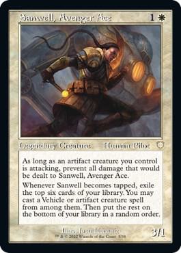 Sanwell, Avenger Ace (Retro Frame) - Commander: The Brothers' War ...