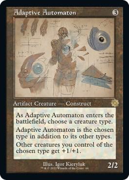 Adaptive Automaton (Schematic) - The Brothers' War: Retro Frame ...