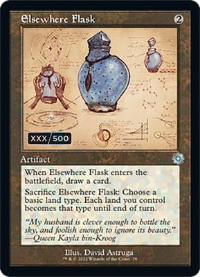 Elsewhere Flask (Schematic) (Serial Numbered) - The Brothers' War ...