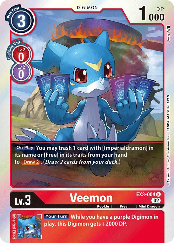 Veemon - Draconic Roar - Digimon Card Game - TCGplayer.com