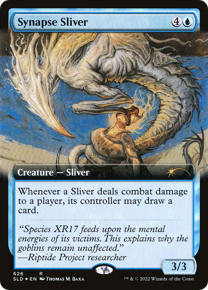 Synapse Sliver (Extended Art) - Secret Lair Drop Series - Magic: The ...