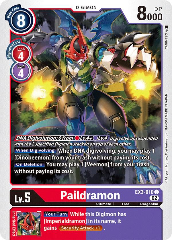 Paildramon - Draconic Roar - Digimon Card Game - TCGplayer.com