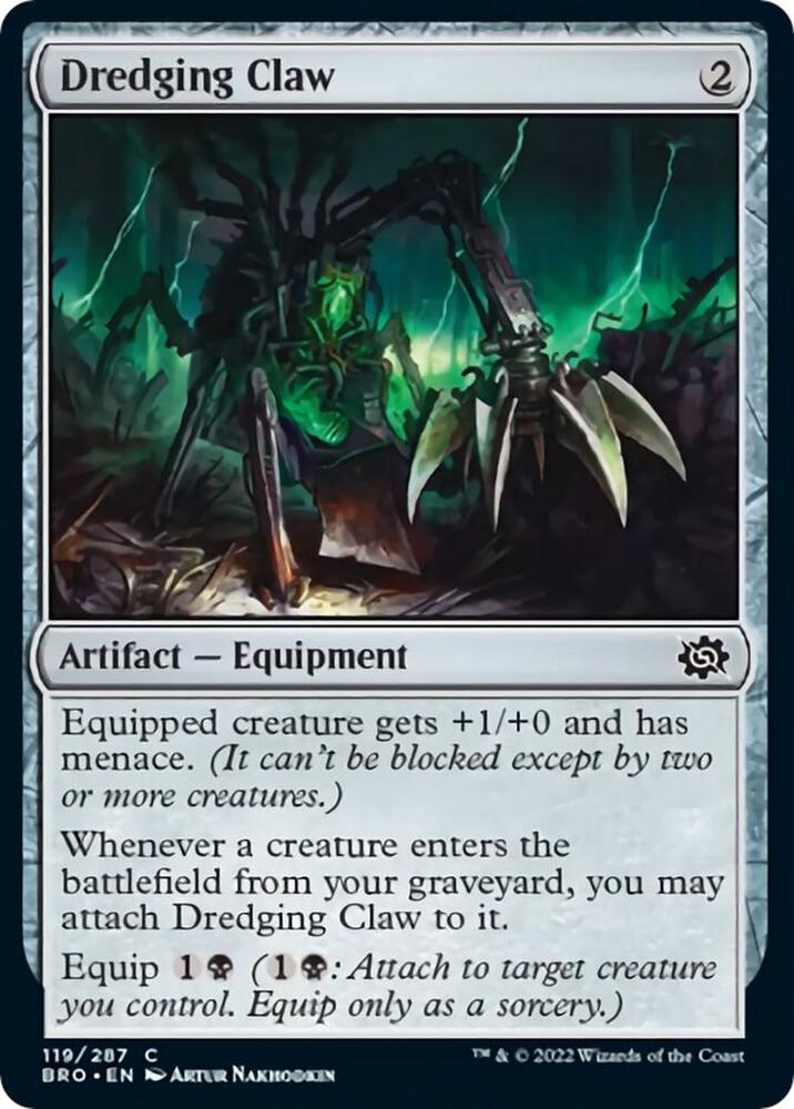 Dredging Claw - The Brothers' War - Magic: The Gathering - TCGplayer.com