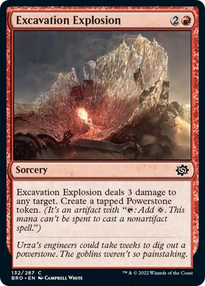 Excavation Explosion - The Brothers' War - Magic: The Gathering ...