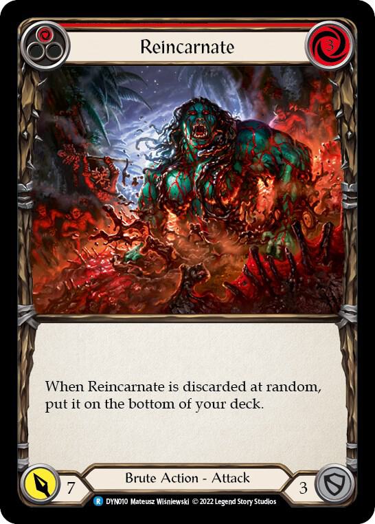 Reincarnate (Red) - Dynasty - Flesh and Blood TCG - TCGplayer.com