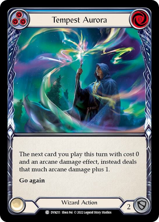 Tempest Aurora (Blue) - Dynasty - Flesh and Blood TCG - TCGplayer.com