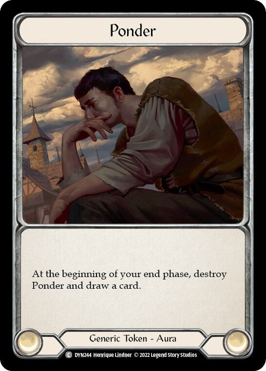 Ponder - Dynasty - Flesh and Blood TCG - TCGplayer.com