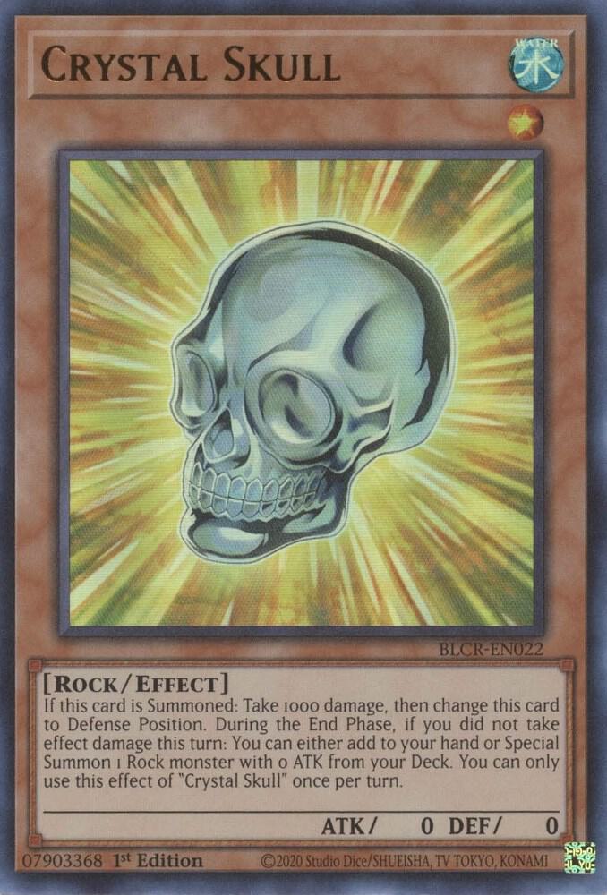 Crystal Skull - Battles of Legend: Crystal Revenge - YuGiOh - TCGplayer.com