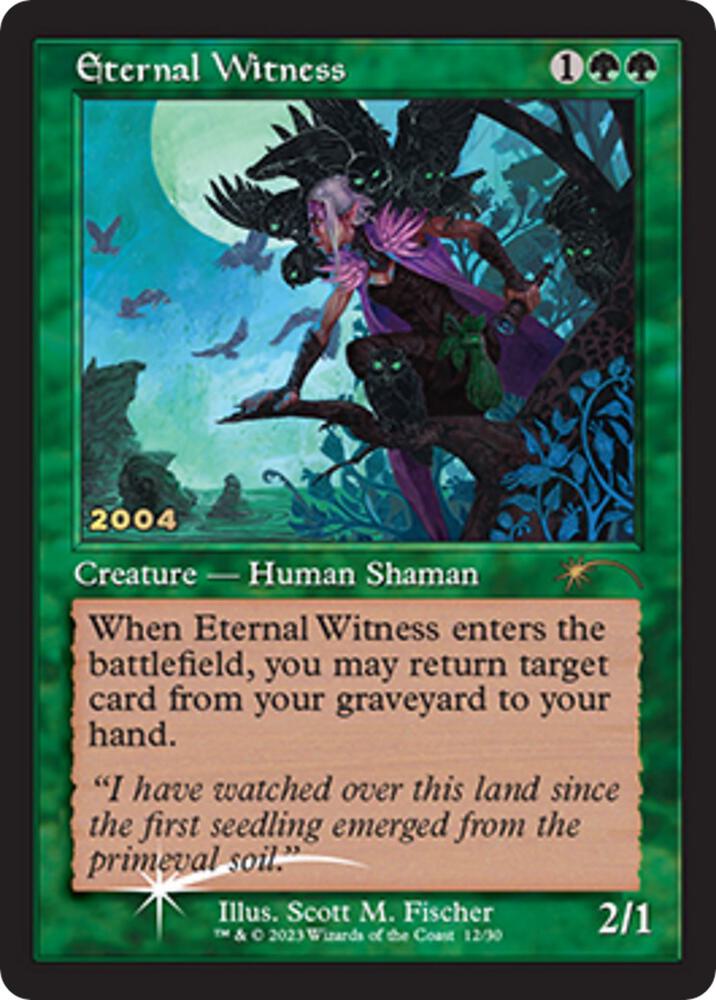 Eternal Witness - 30th Anniversary Promos - Magic: The Gathering ...