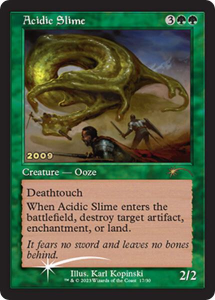 Acidic Slime - 30th Anniversary Promos - Magic: The Gathering ...