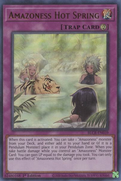 Amazoness Hot Spring - Battles of Legend: Crystal Revenge - YuGiOh ...