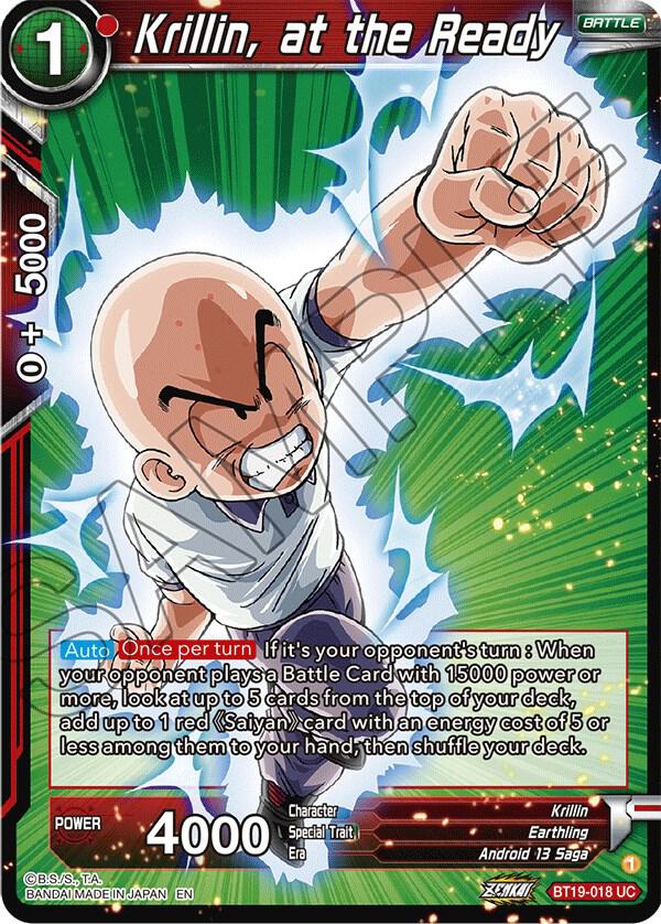 Krillin, at the Ready - Fighter's Ambition - Dragon Ball Super: Masters ...