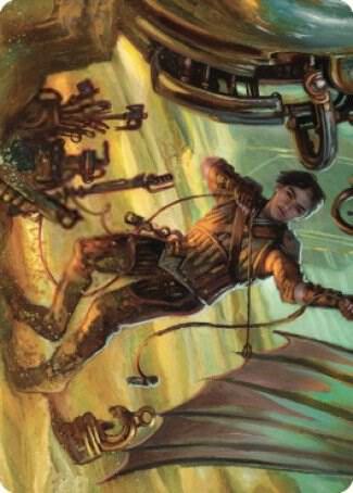 Urza, Lord Protector Art Card - Art Series: The Brothers' War - Magic ...