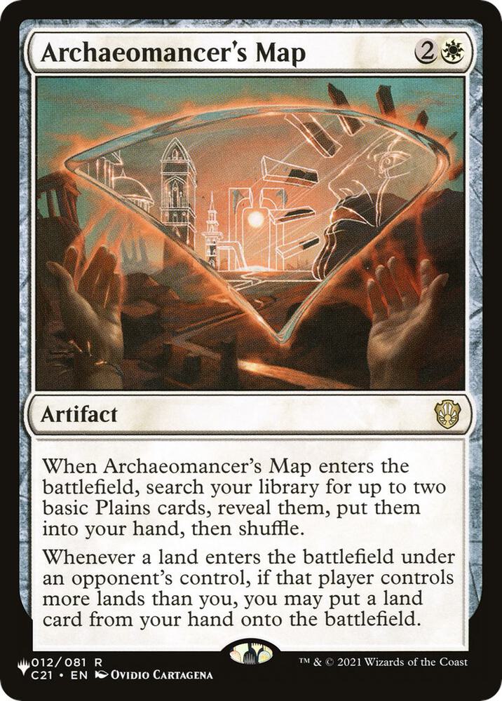 Archaeomancer's Map - The List Reprints - Magic: The Gathering ...