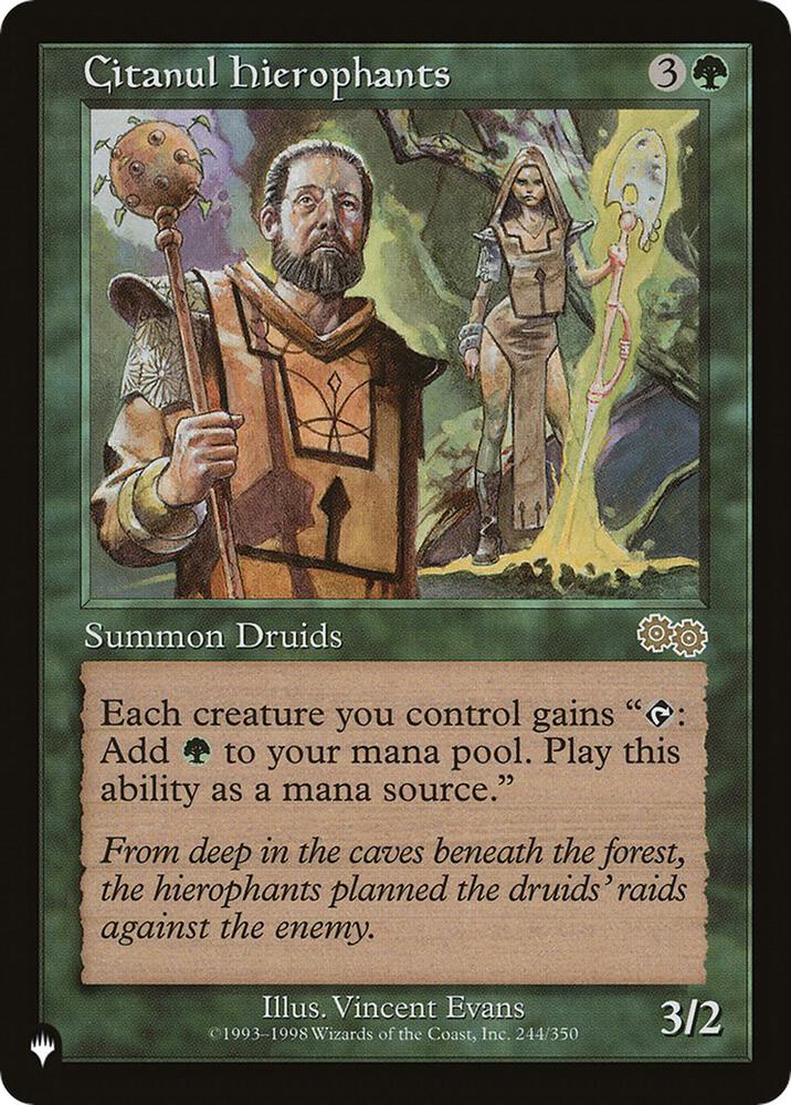 Citanul Hierophants - The List Reprints - Magic: The Gathering ...