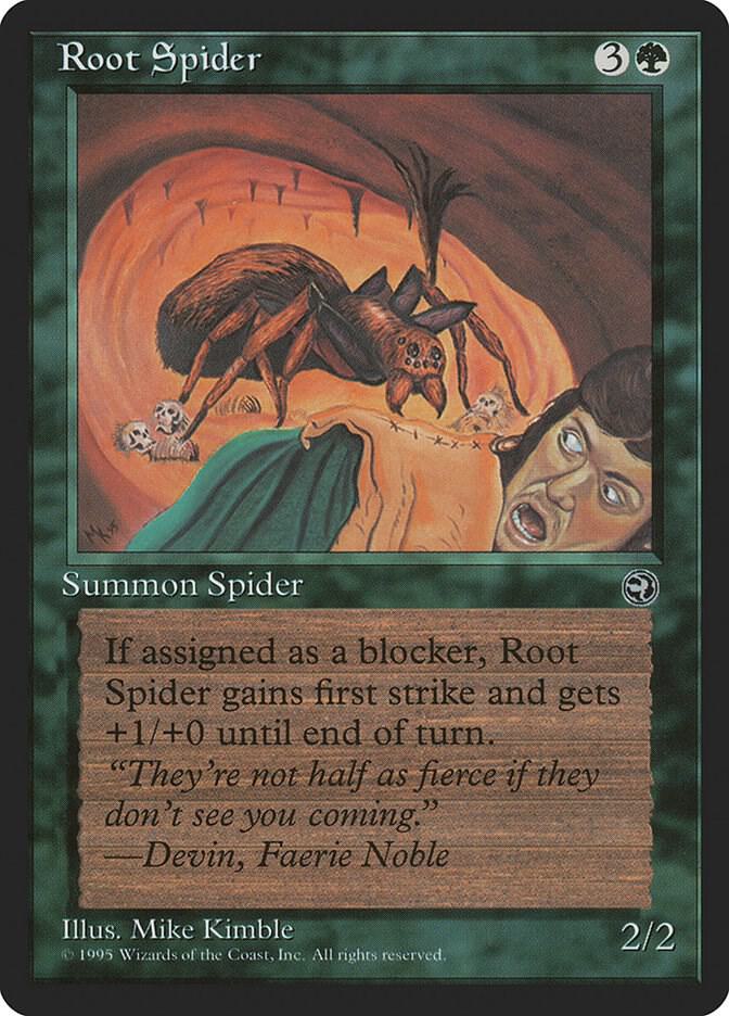 Root Spider - Homelands - Magic: The Gathering - TCGplayer.com