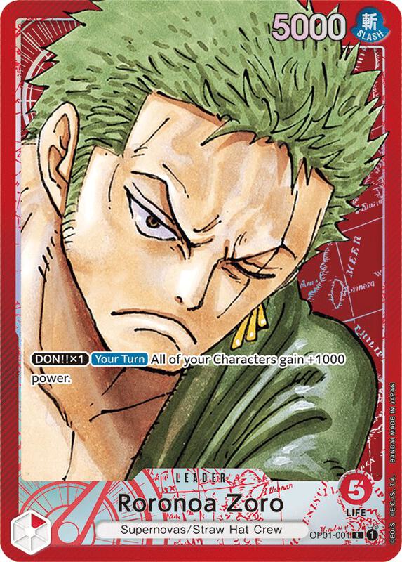 Roronoa Zoro (Manga) - Premium Booster -The Best- - One Piece Card Game ...