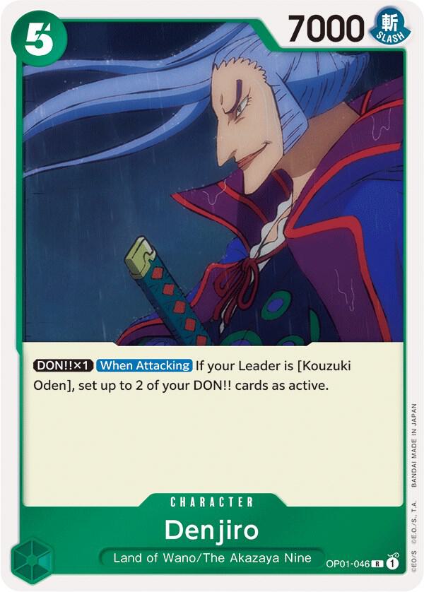 Denjiro Romance Dawn One Piece Card Game