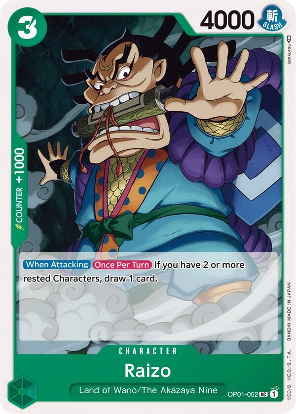 Raizo - Romance Dawn - One Piece Card Game - TCGplayer.com