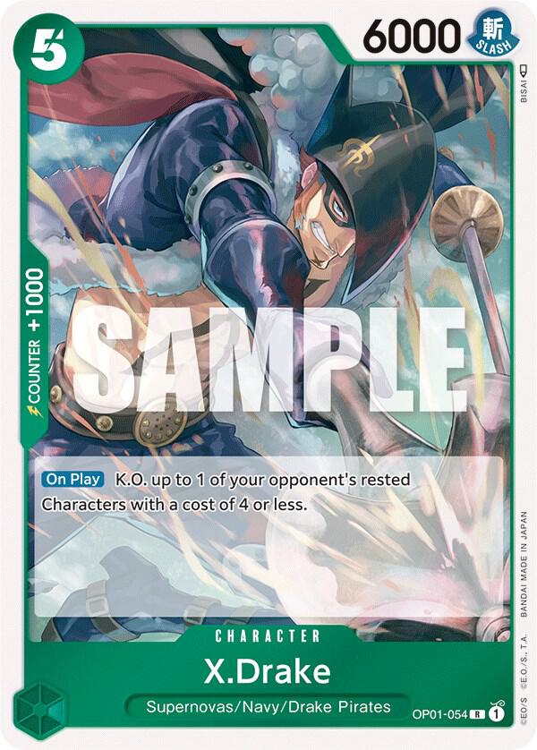 X.Drake (054) - Romance Dawn - One Piece Card Game - TCGplayer.com