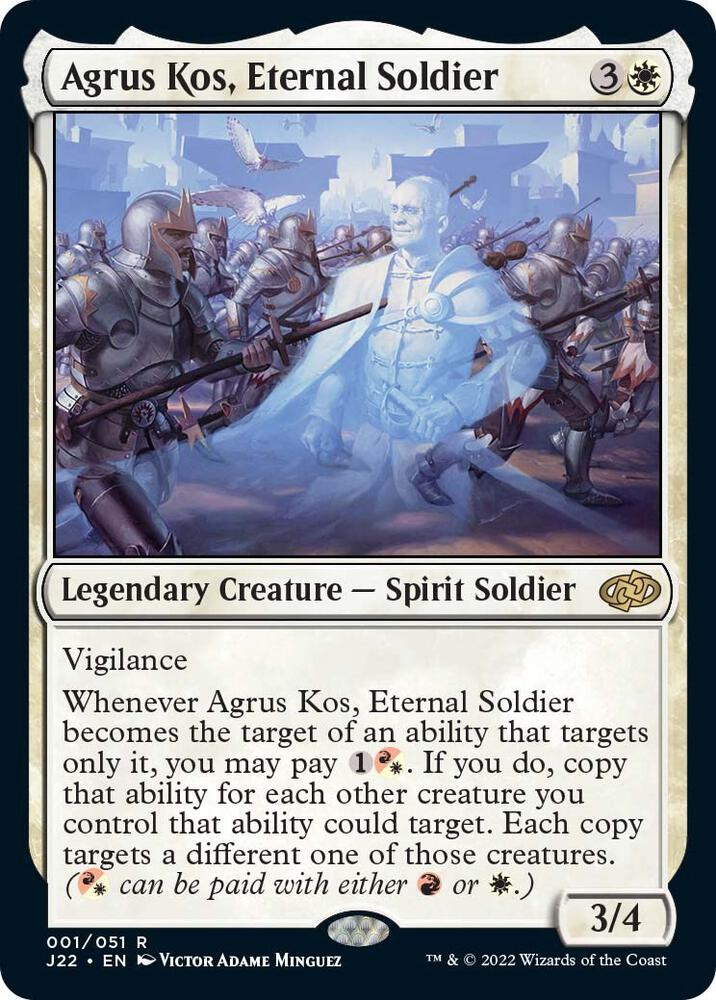 Agrus Kos, Eternal Soldier - Jumpstart 2022 - Magic: The Gathering ...