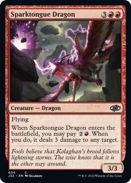 Sparktongue Dragon - Jumpstart 2022 - Magic: The Gathering - TCGplayer.com