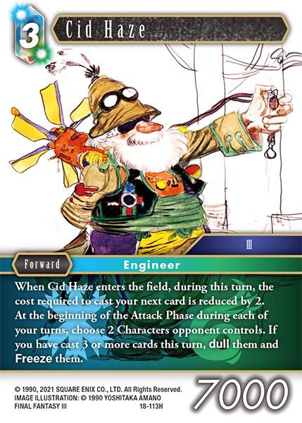 Locke (Full Art Reprint) - From Nightmares - Final Fantasy TCG