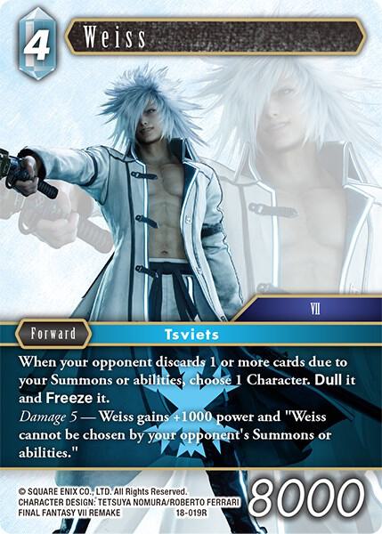 Weiss - Resurgence of Power - Final Fantasy TCG
