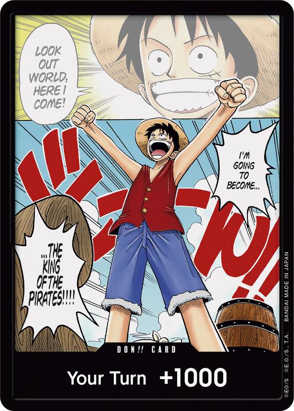 DON!! Card (Manga) (Alternate Art) - Romance Dawn - One Piece Card Game ...