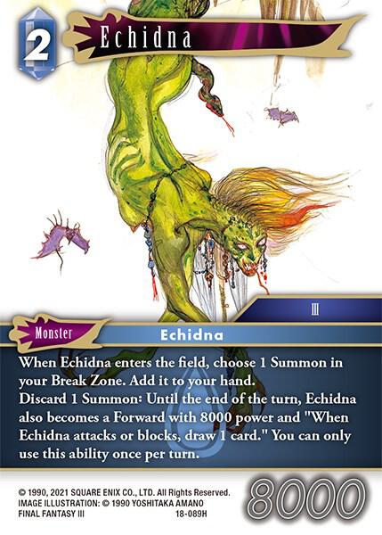 Echidna - Resurgence of Power - Final Fantasy TCG - TCGplayer.com