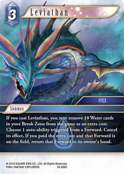 Leviathan - Resurgence of Power - Final Fantasy TCG - TCGplayer.com