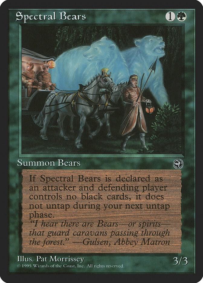 Spectral Bears - Homelands - Magic: The Gathering - TCGplayer.com