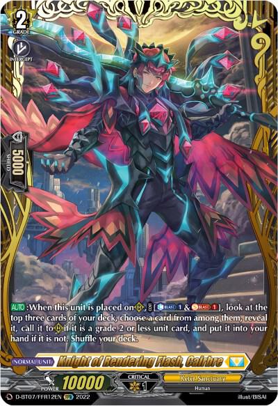 Knight of Rendering Flash, Cairbre (FFR) - D-BT07: Raging Flames Against Emerald Storm ...