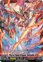 Pierce Equip Dragon, Valsable (FR) - D-BT07: Raging Flames Against Emerald Storm - Cardfight ...