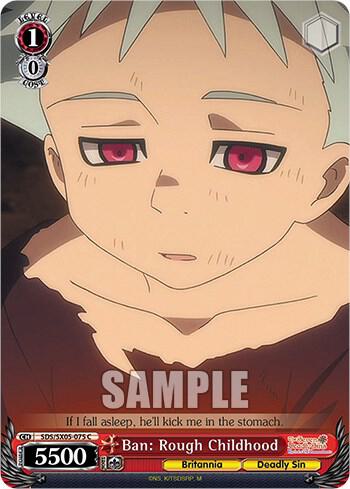 Ban: Rough Childhood - The Seven Deadly Sins: Revival of The ...